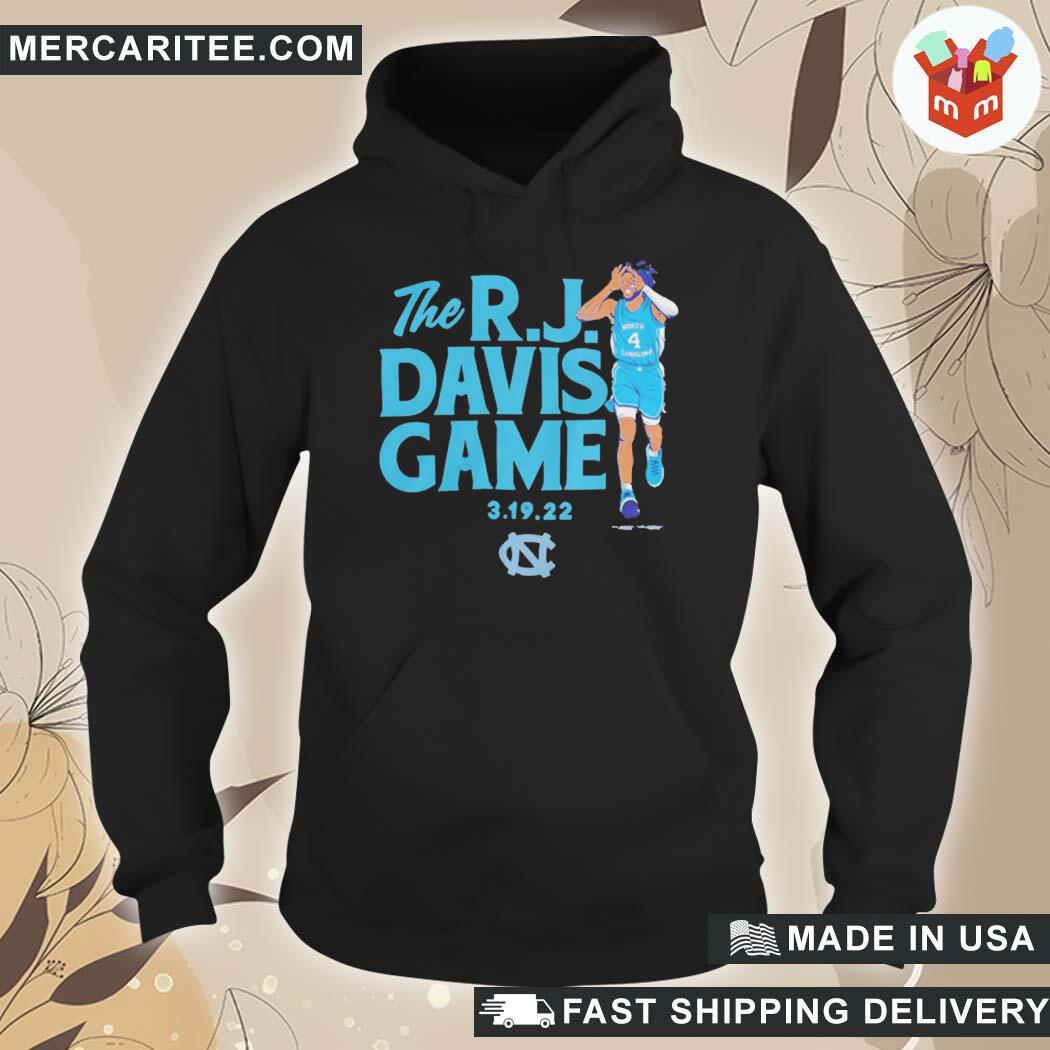 The R.j. Davis Game North Carolina Tar Heels T-Shirt, hoodie, sweater ...