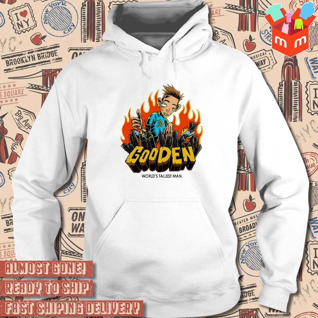 Drew gooden world's tallest man art design t-shirt, hoodie, sweater ...