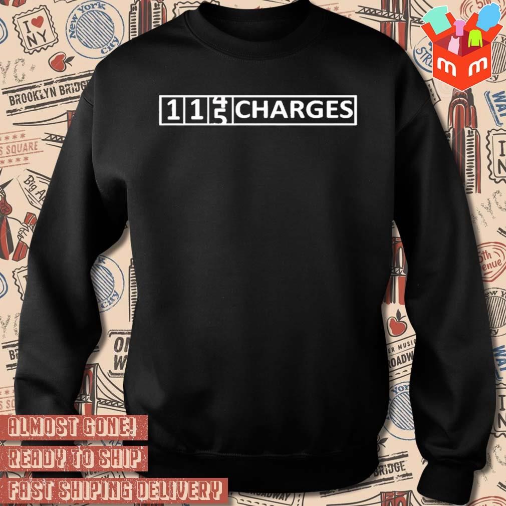 Number 115 charges banner t-shirt, hoodie, sweater, long sleeve and ...
