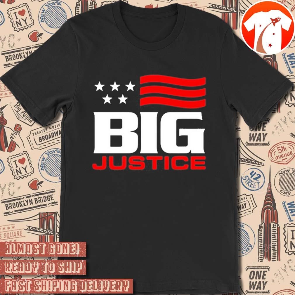 Official A.J. and Big Justice Big Justice Boom t-shirt, hoodie, sweater ...