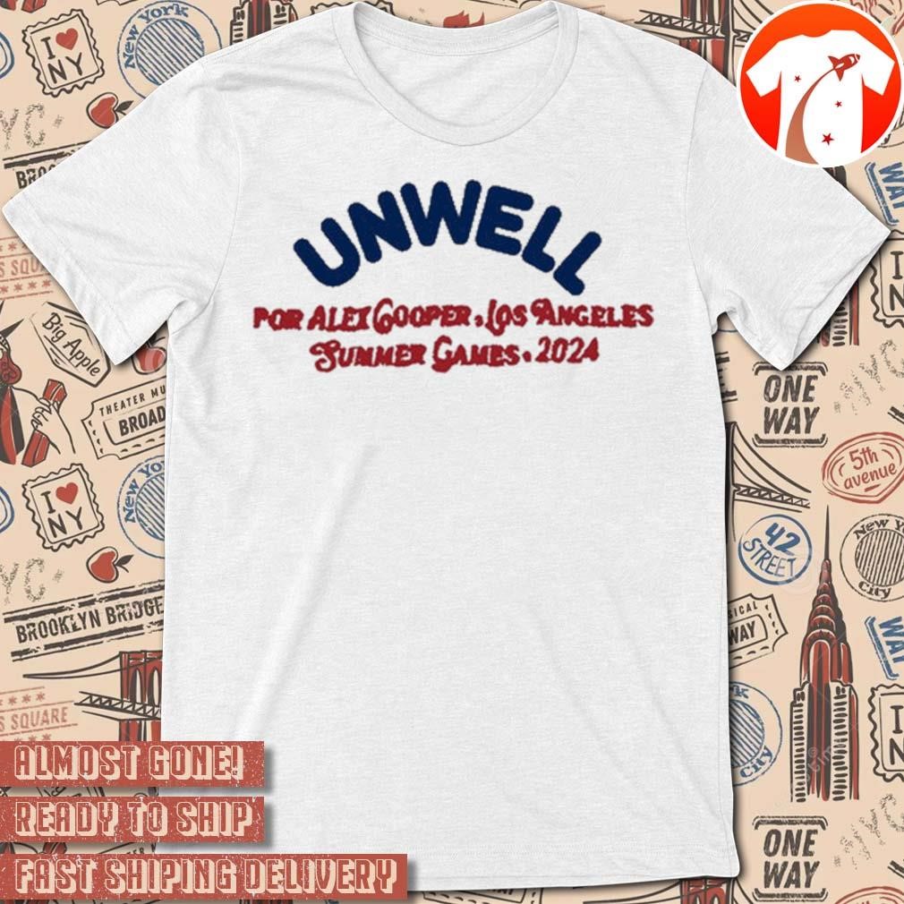 Official Unwell Summer Game Por Alex Cooper LA Summer Game 2024 t-shirt ...