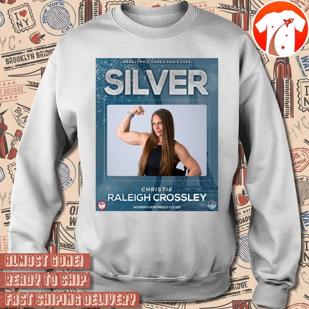 Official Christie Raleigh Crossley Silver Medal Women's 50M Freestyle ...