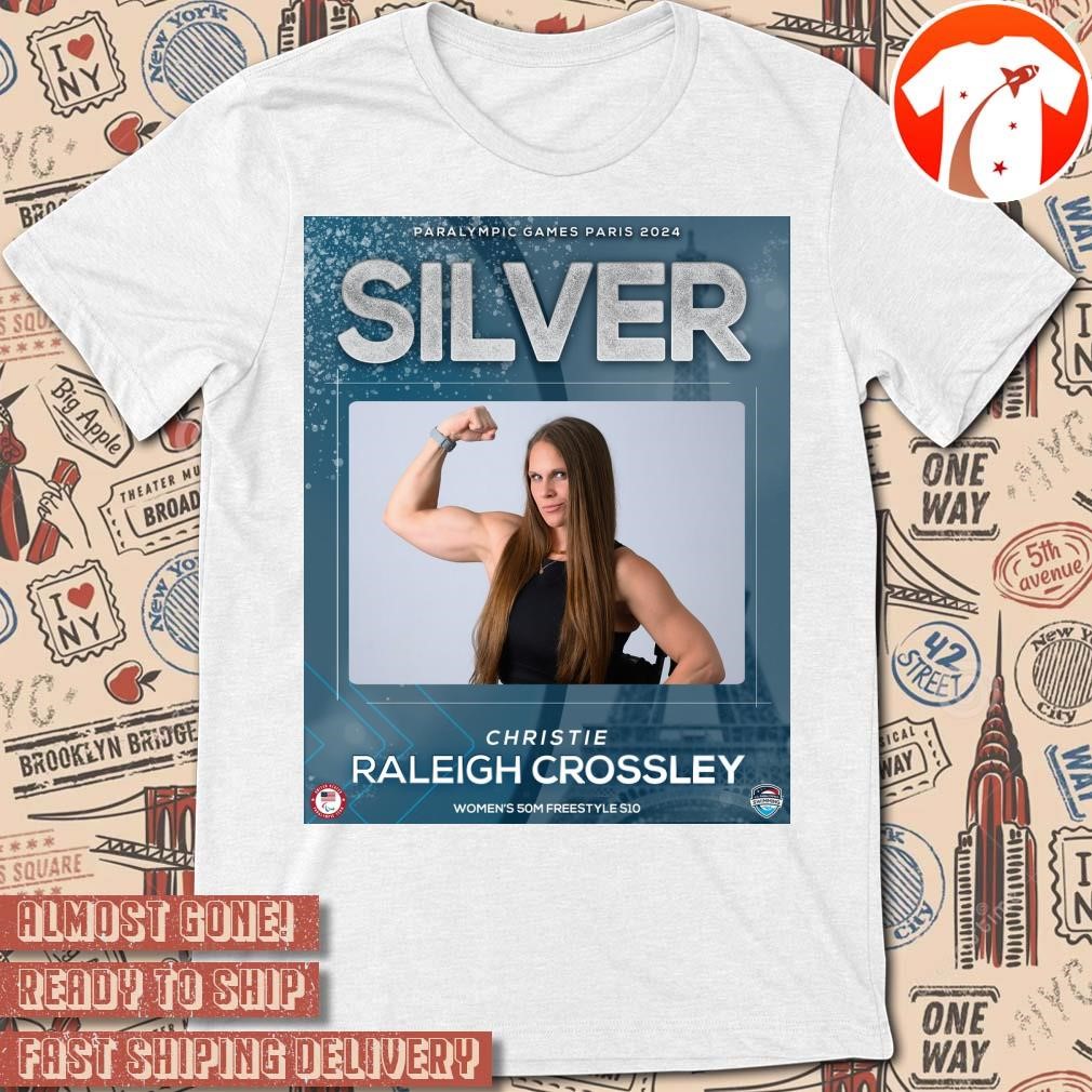 Official Christie Raleigh Crossley Silver Medal Women's 50M Freestyle ...