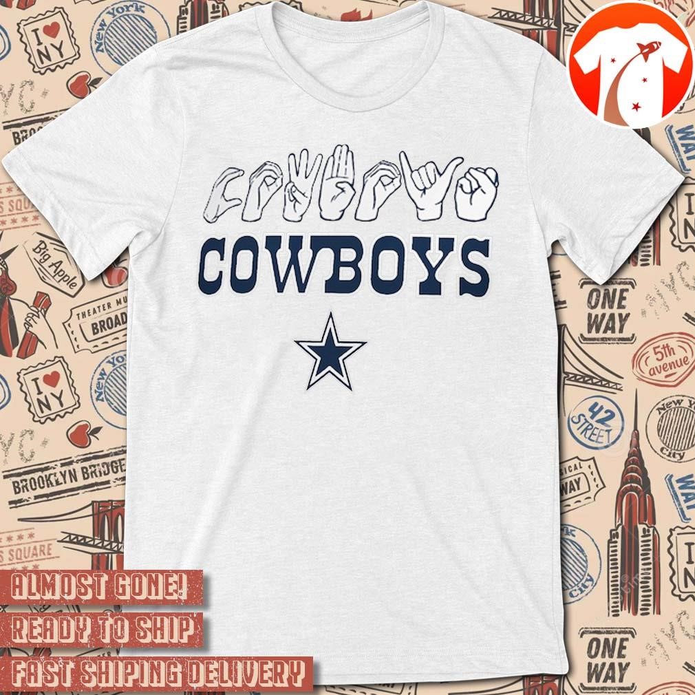 Official Dallas Cowboys The NFL ASL Collection by Love Sign American ...