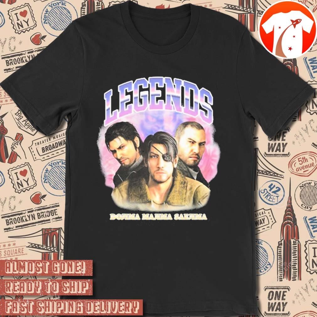 Official Like A Dragon 8 Legends Dojima Majima Saejima t-shirt, hoodie ...