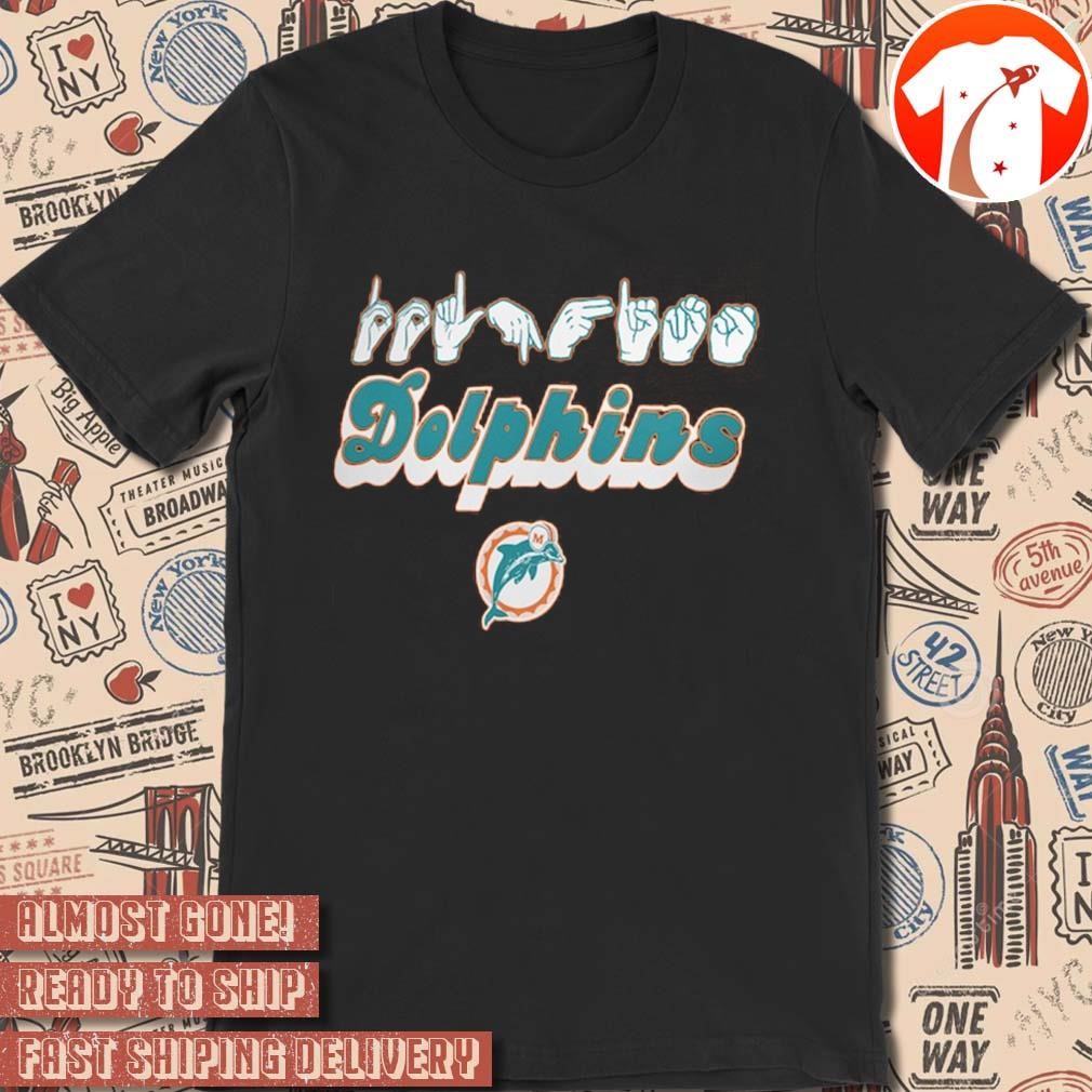 Official Miami Dolphins The NFL ASL Collection by Love Sign American ...