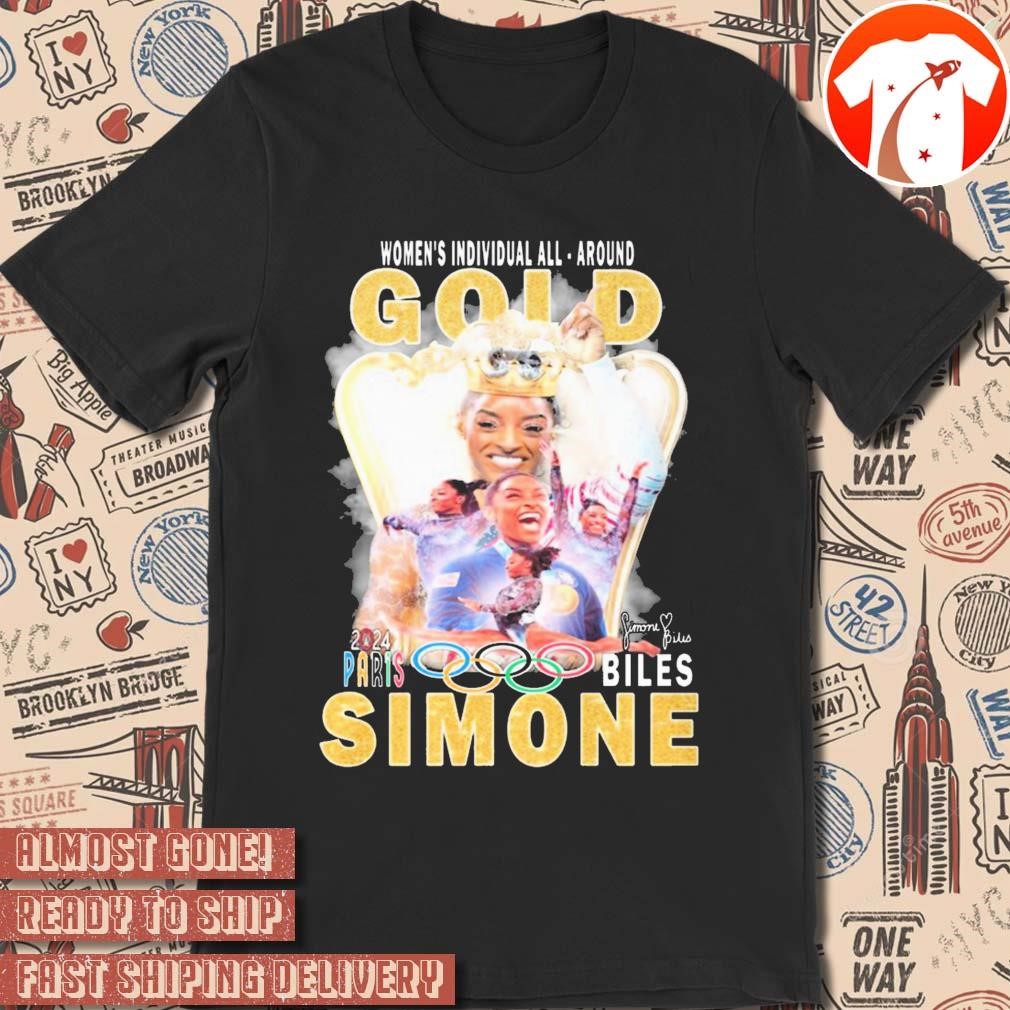 Official Queen Simone Biles Women's individual all-around Gold ...