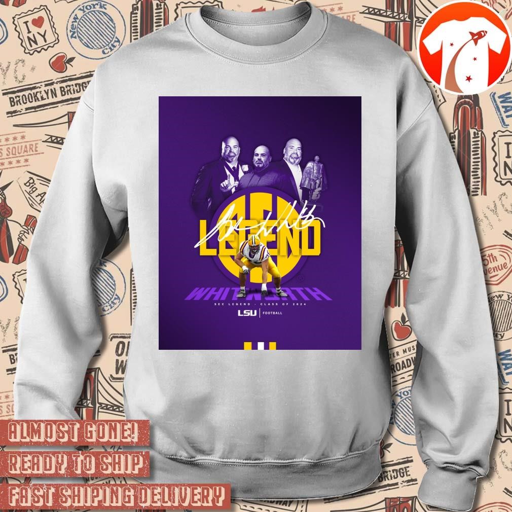 Official Poster LSU Tigers Andrew Whitworth Sec Legend Class Of 2024 ...