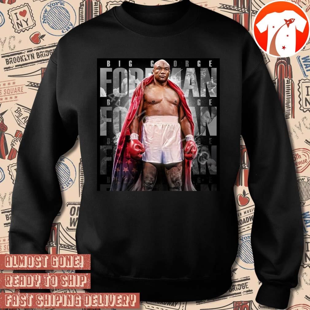 Official Poster Boxing Kingdom RIP George Foreman Has Passed Away Rest ...