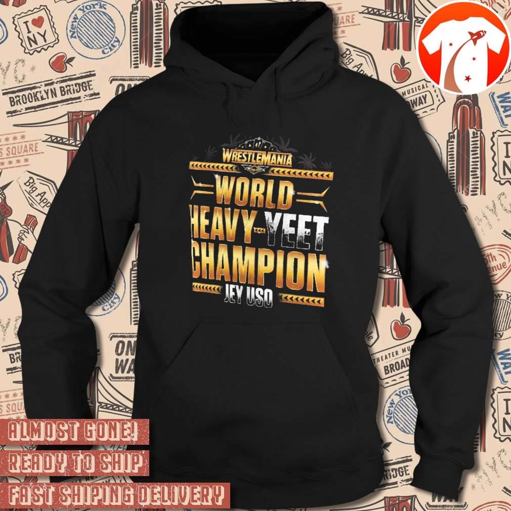 Official Jey Uso WrestleMania 41 Winner World Heavy Yeet Champion WWE ...