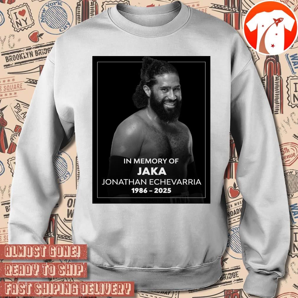 Official Poster In Memory Of Jaka Jonathan Echevarria 1986-2025 AEW t ...