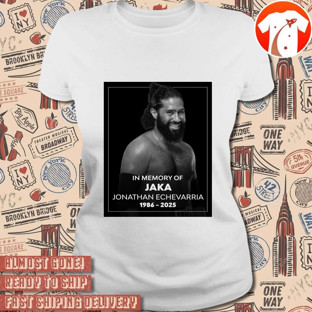 Official Poster In Memory Of Jaka Jonathan Echevarria 1986-2025 AEW t ...